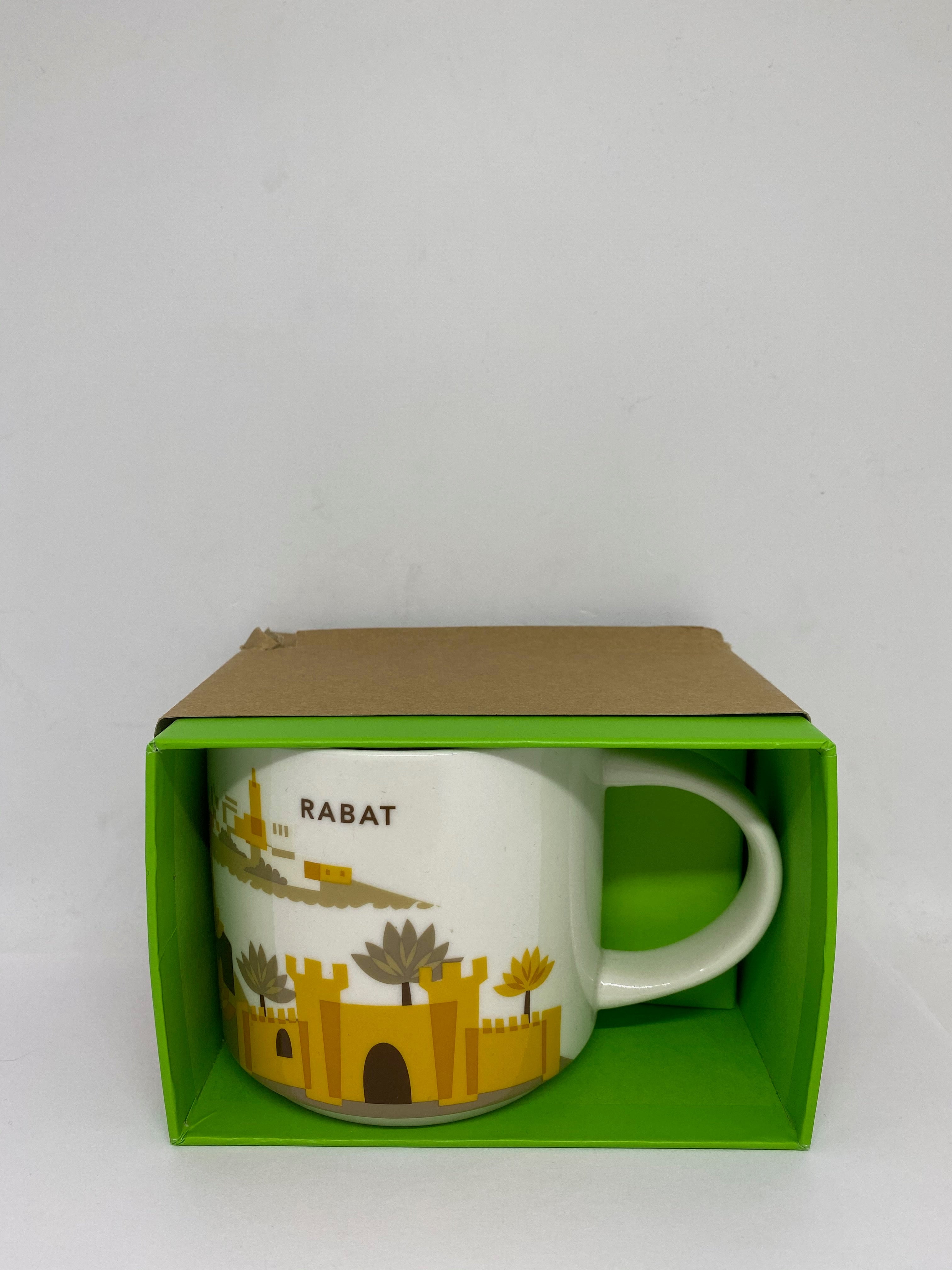 Starbucks Coffee You Are Here Rabat Morocco Ceramic Coffee Mug New with ...
