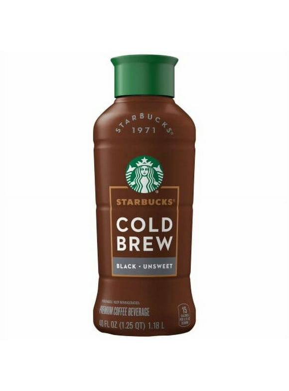Starbucks Cold Brew Coffee in Bottled Coffee - Walmart.com