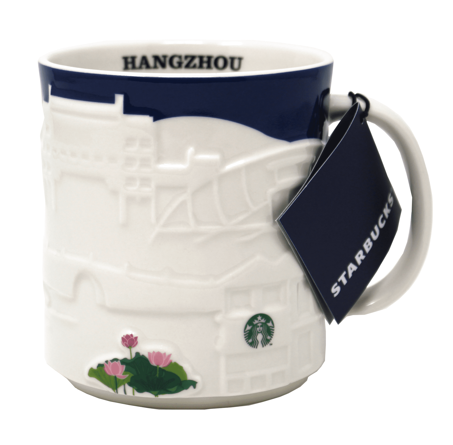 Starbucks Collector Relief Series Hangzhou Ceramic Mug, 16 Oz - Walmart.com