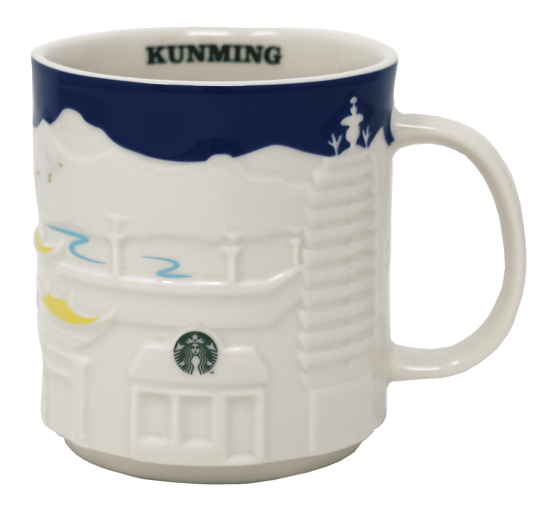 Starbucks Collector Relief Series Kunming Ceramic Mug, 16 Oz - Walmart.com