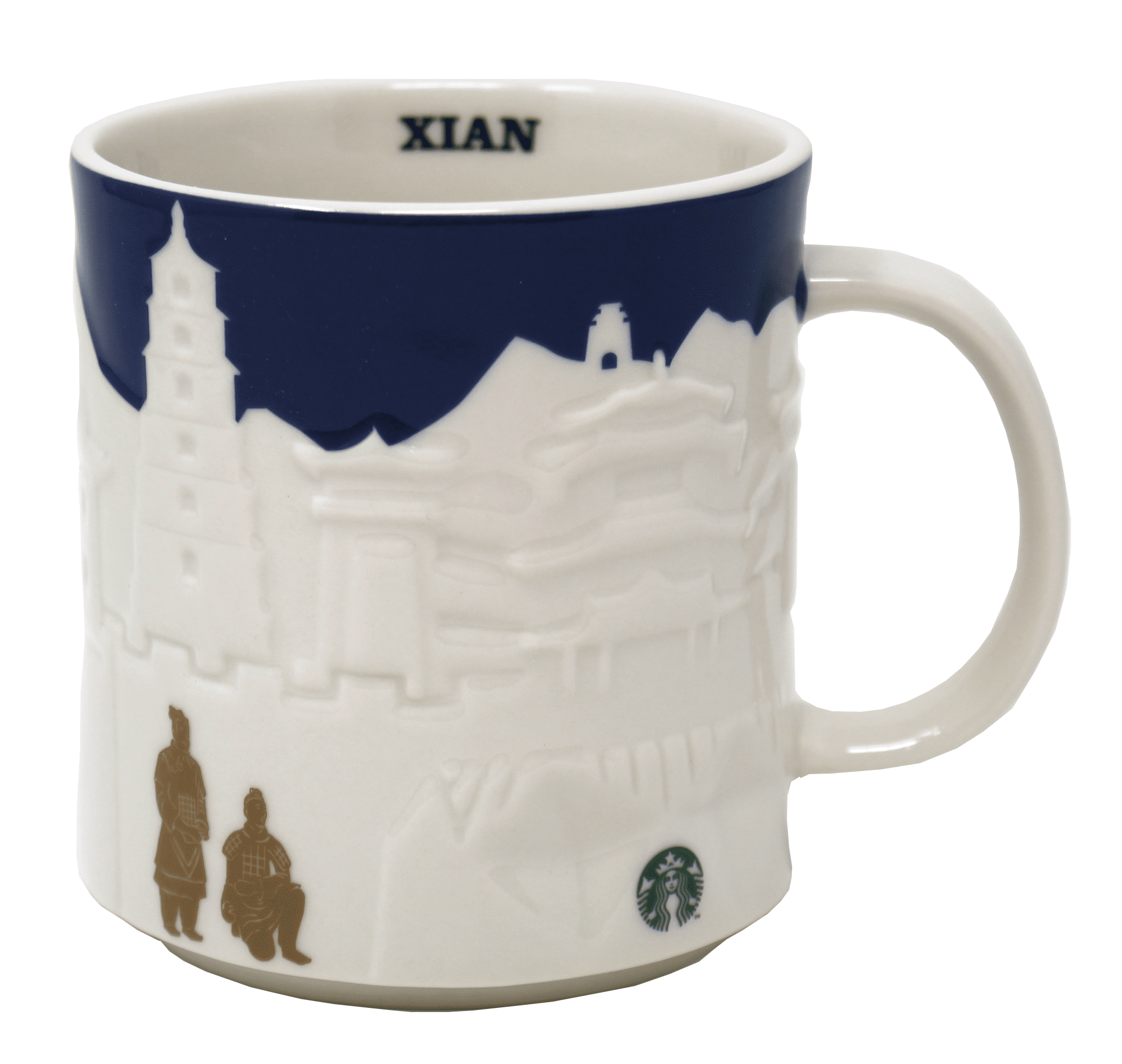 Starbucks Collector Relief Series Xi'An Ceramic Mug, 16 Oz - Walmart.com