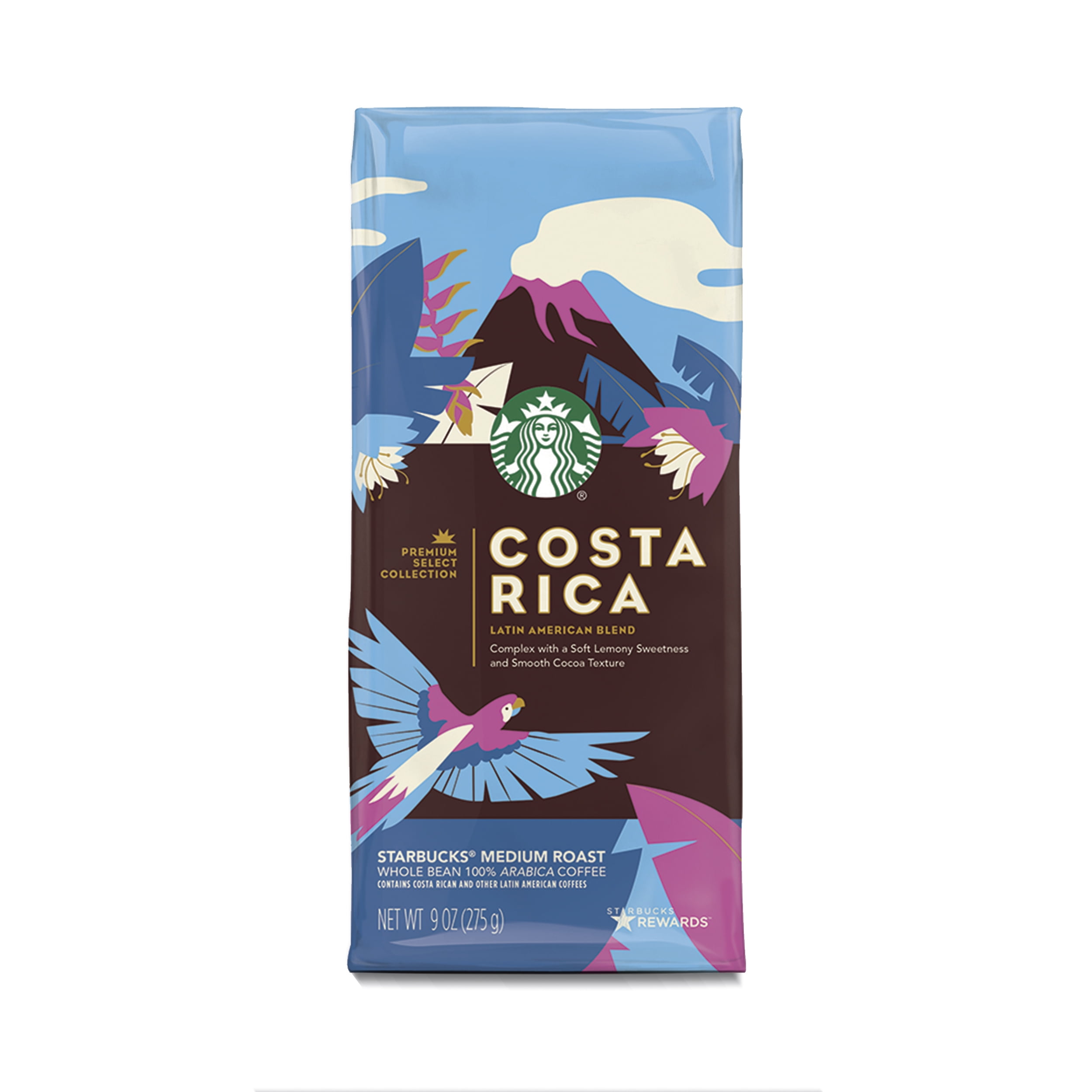 Starbucks Costa Rica Latin American Blend Premium Select, Medium Roast ...
