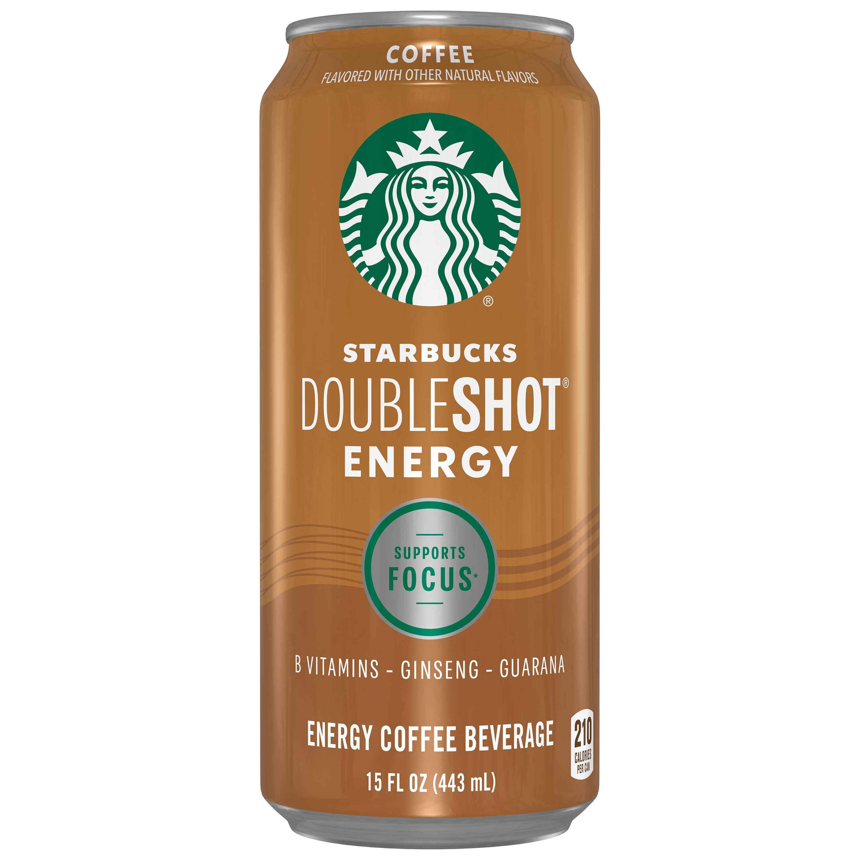 Starbucks Doubleshot Energy Coffee Beverage, Caffeine Shots, 15 oz Can ...