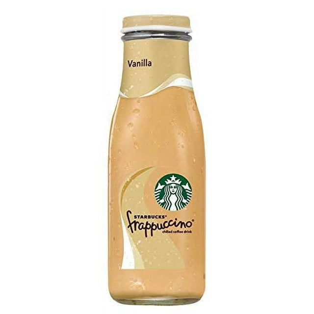 Starbucks Frappuccino, Vanilla, Glass Bottles, 9.5 Fl Oz (15 Count ...