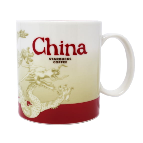 Starbucks Global Icon Series China Ceramic Mug, 16 Oz - Walmart.com