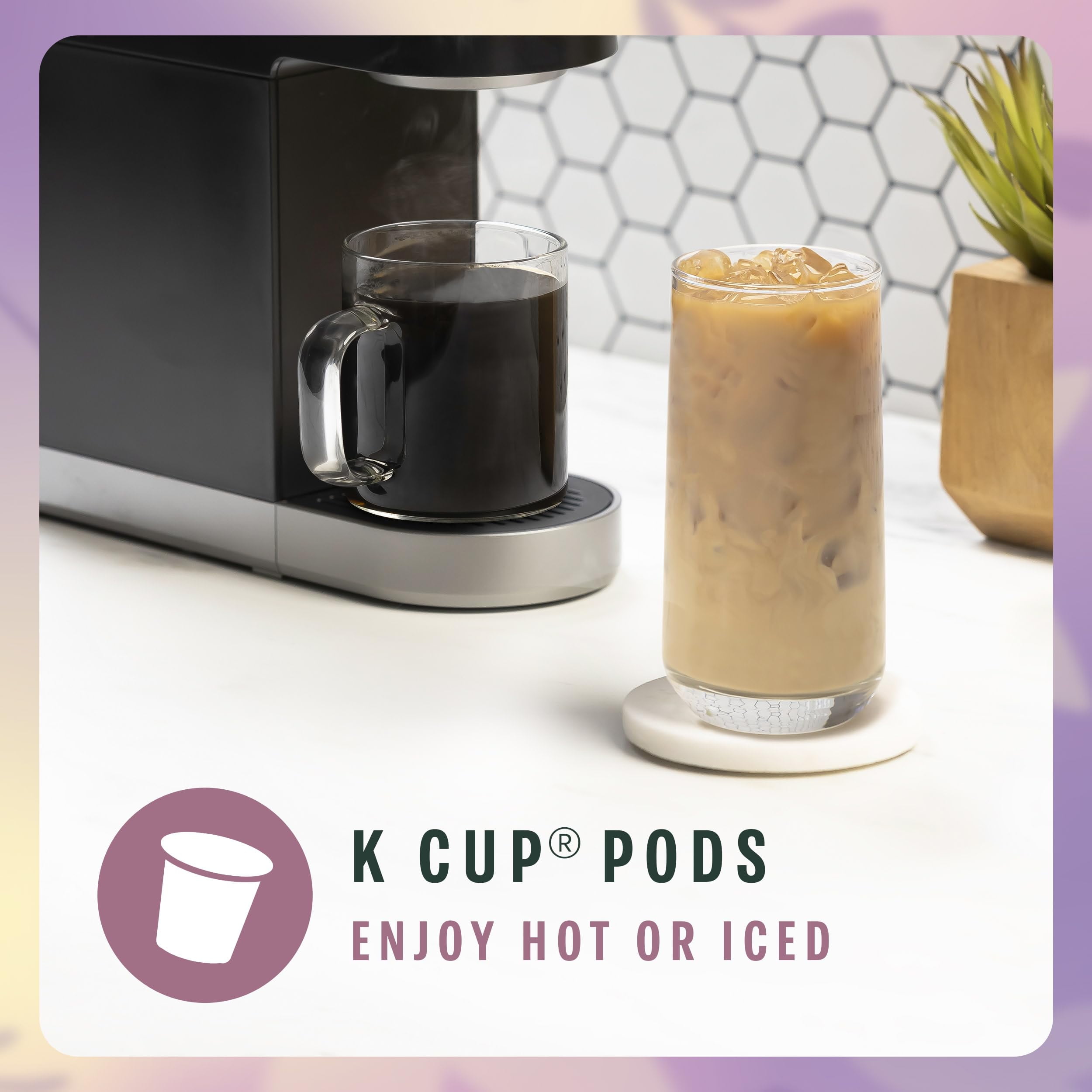 Starbucks K-Cup Coffee SCH4 Pods, Vanilla Lavender Flavored Coffee for ...