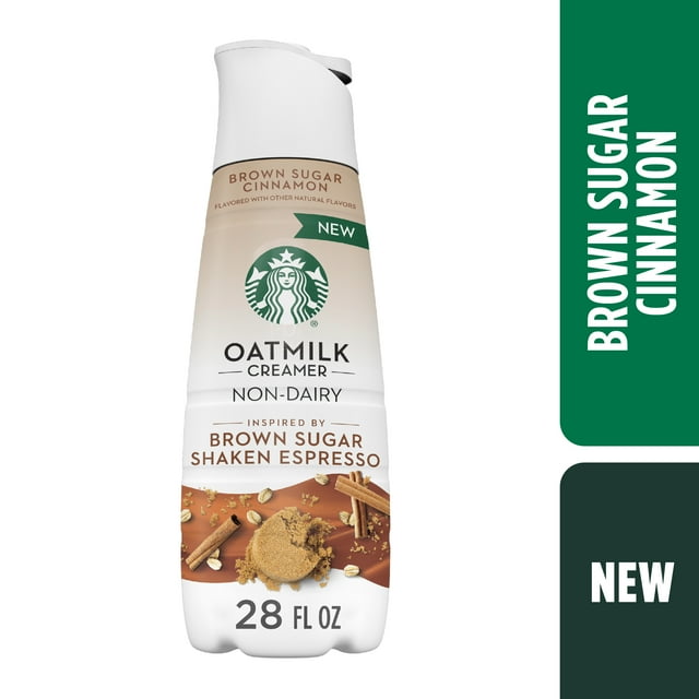 Starbucks Oat Milk Brown Sugar Cinnamon Coffee Creamer Inspired by ...