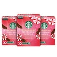 (3 pack) Starbucks Peppermint Mocha Naturally Flavored K-Cup Coffee ...