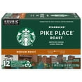 Starbucks, Pike Place Medium Roast K-Cup Coffee Pods, 12 Count K Cups ...