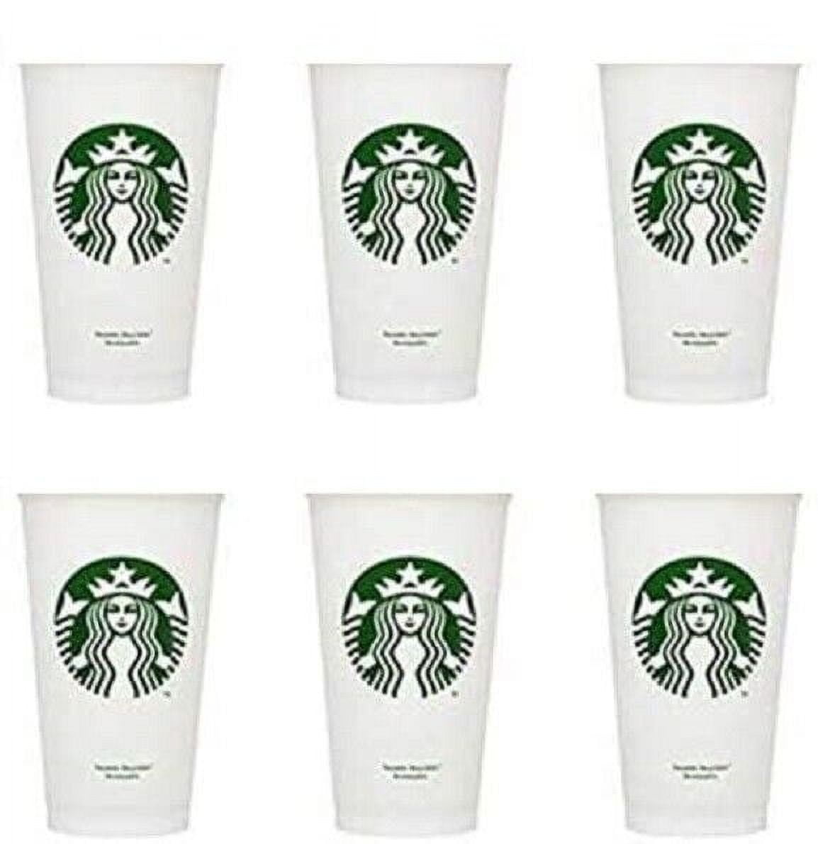 Starbucks Reusable Travel Cup to Go Coffee Cup (Grande 16 Oz) 6 Pack ...