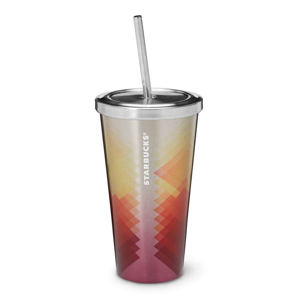 Starbucks® Stainless Steel Cold-to-Go Cold Cup (Summer Sunsets) 16oz ...