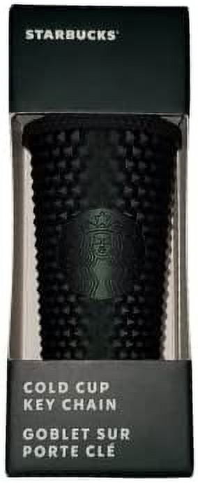 Starbucks Studded Cold Cup Ornament Key Chain ~ Dark Green Matte ...