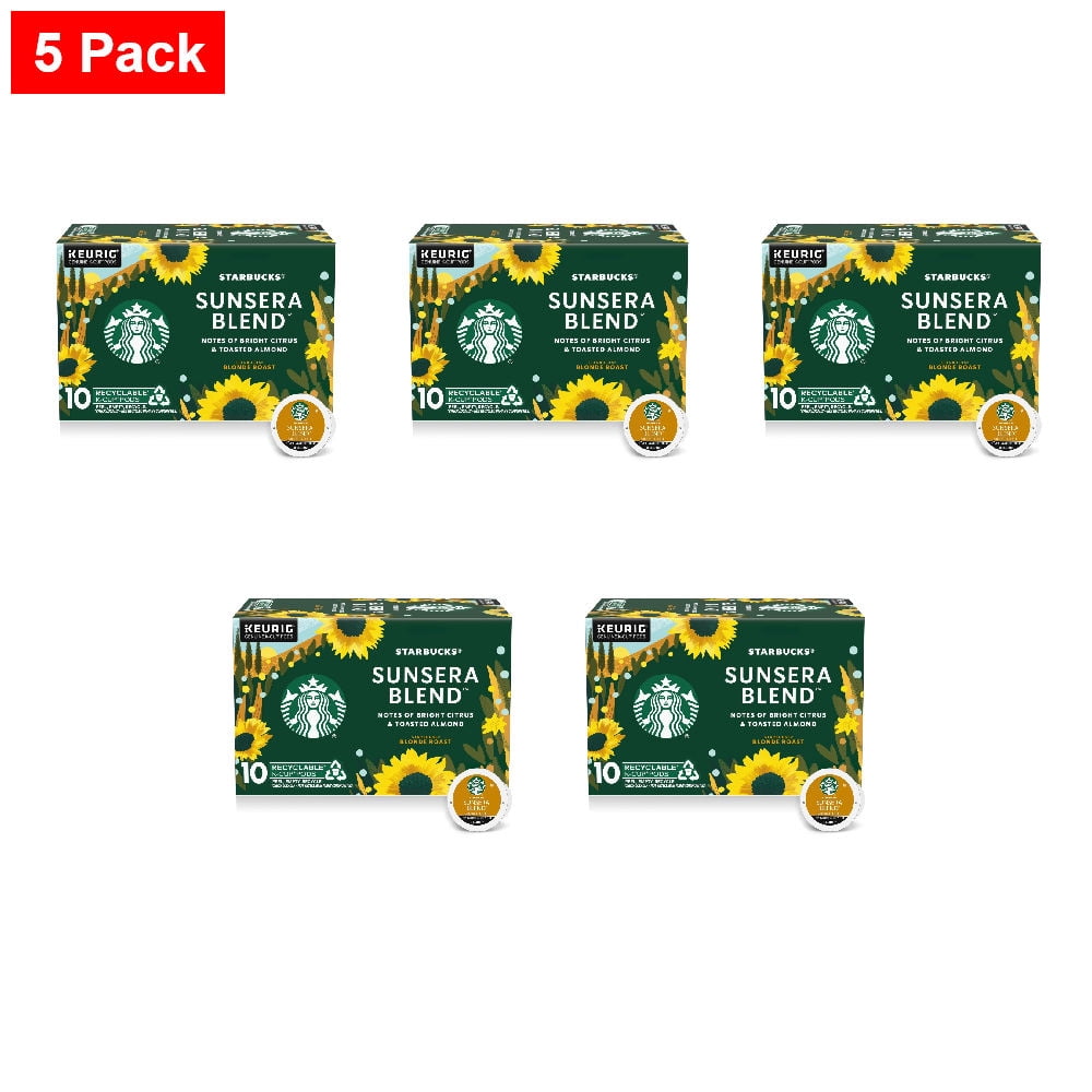 Starbucks Sunsera Blend Starbucks Blonde Roast K-Cup Coffee Pods 10 ct ...