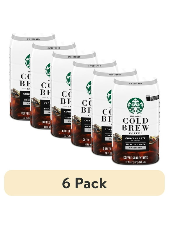Starbucks Cold Brew Coffee in Bottled Coffee - Walmart.com