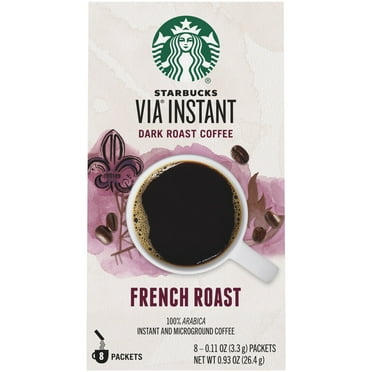 Starbucks VIA Instant Decaf Coffee Packets — Italian Roast — 100% ...