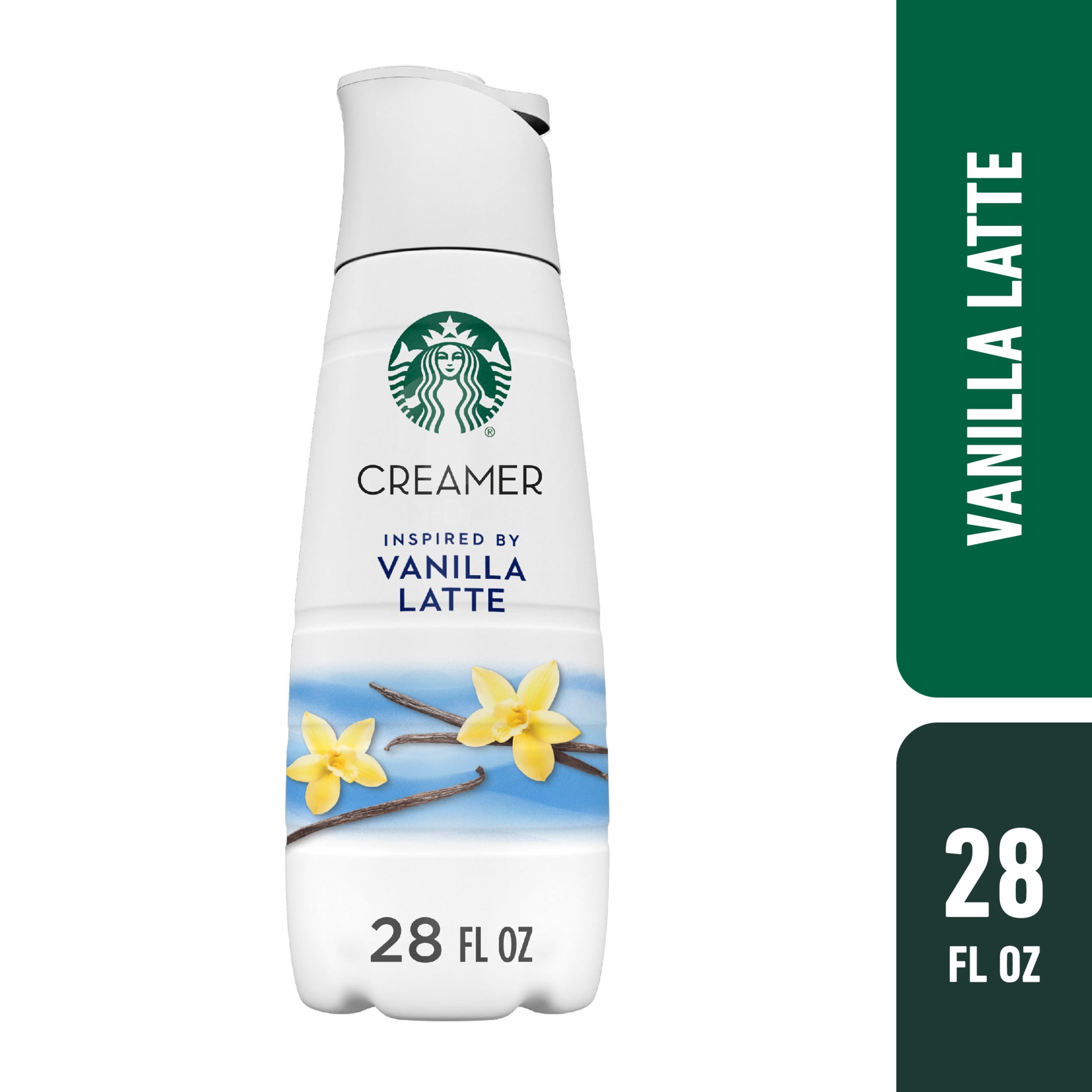 Starbucks Vanilla Flavored Coffee Creamer, Inspired by Vanilla Latte ...