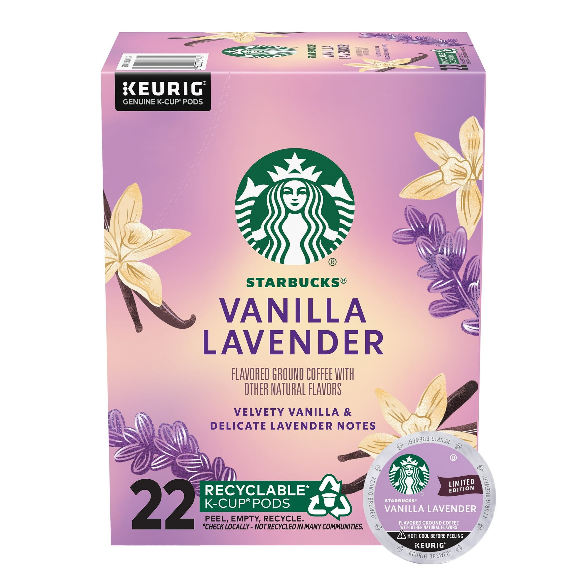 Starbucks Vanilla Lavender 22ct - Walmart.com
