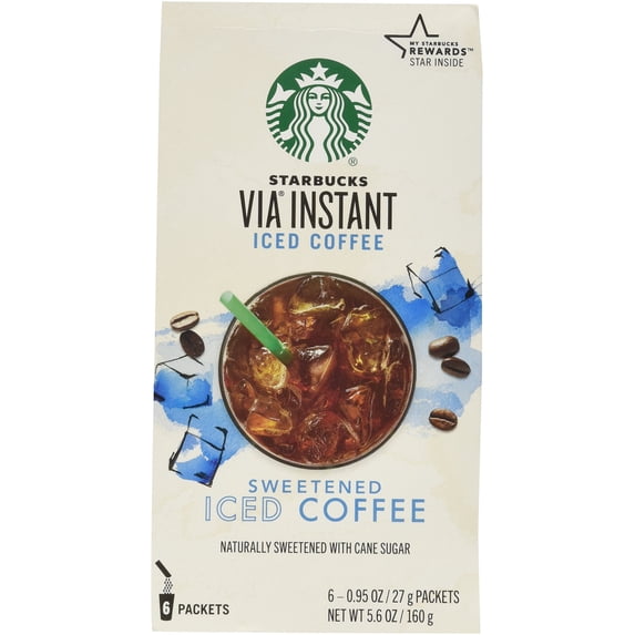 Starbucks Via Iced Coffee, 6-Count Packages (Pack Of 2) Packaging May ...
