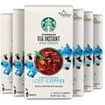Starbucks VIA Instant Medium Roast Coffee Powder, Sweetened Iced Coffee ...