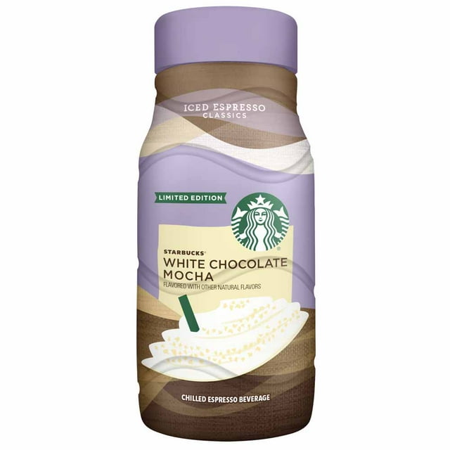 Starbucks White Chocolate Mocha Iced Espresso, 40 Fl Oz Bottle ...