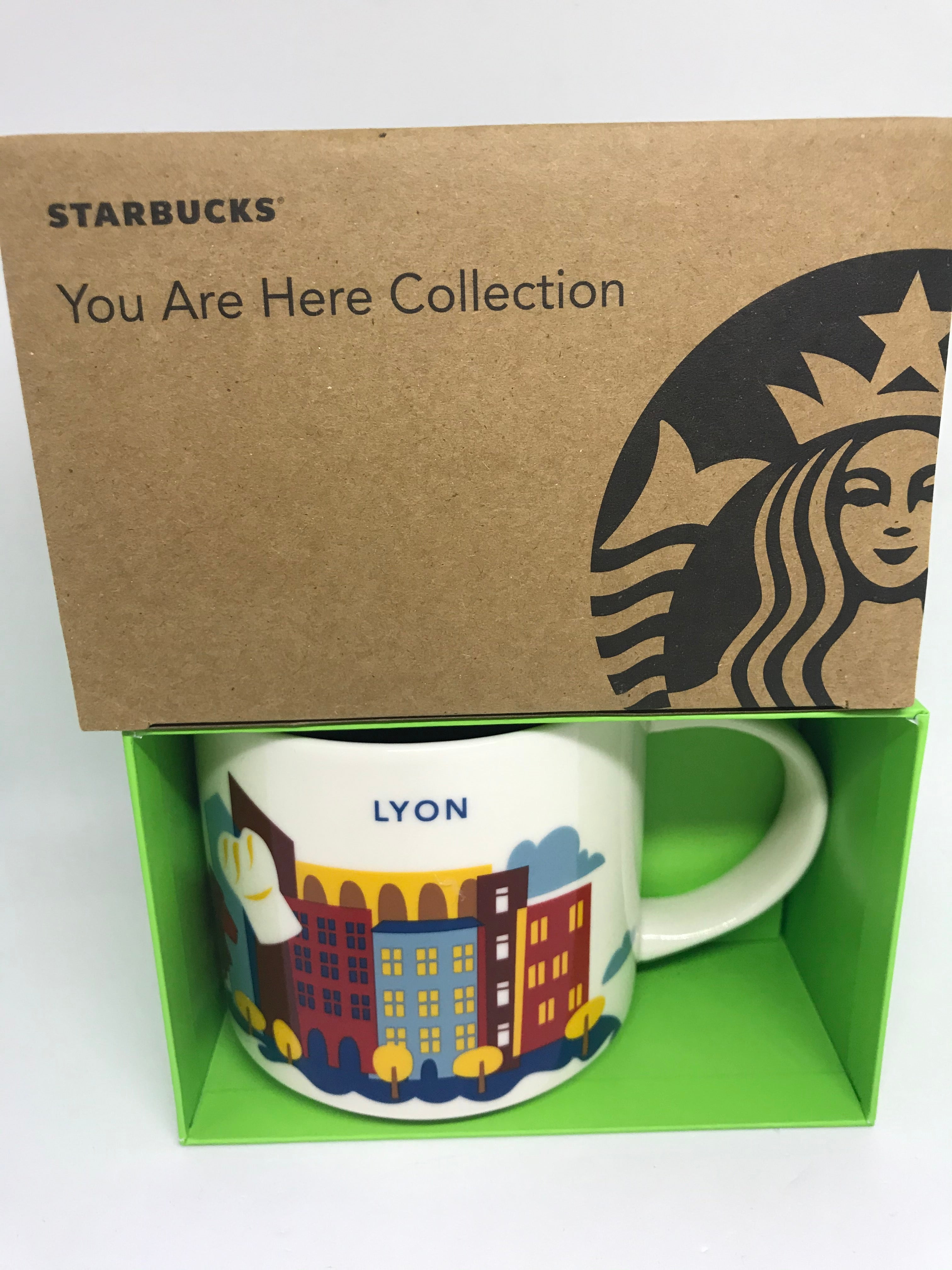 Starbucks You Are Here Collection Lyon France Ceramic Coffee Mug New ...
