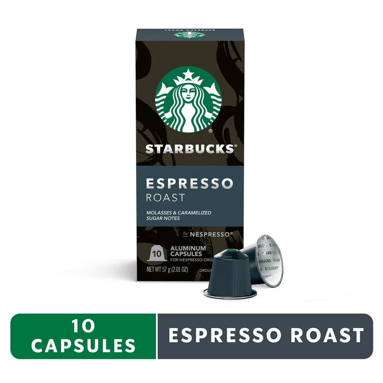 Starbucks by Nespresso Original Line Capsules — Espresso Dark Roast — 1 ...