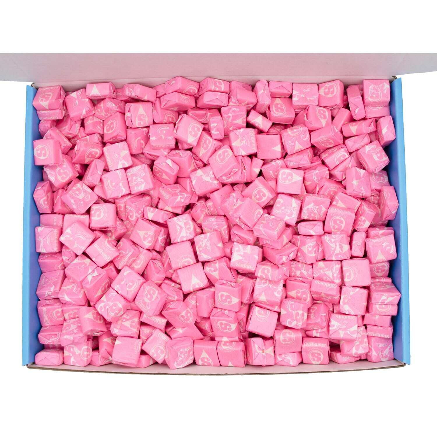 Starburst All Pink Fruit Chews Bulk Candy, Individually Wrapped, 8 ...