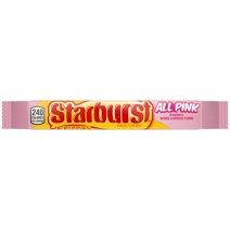 Starburst Pops All Pinks Strawberry Lollipops 8.8oz Lay Down Bag ...