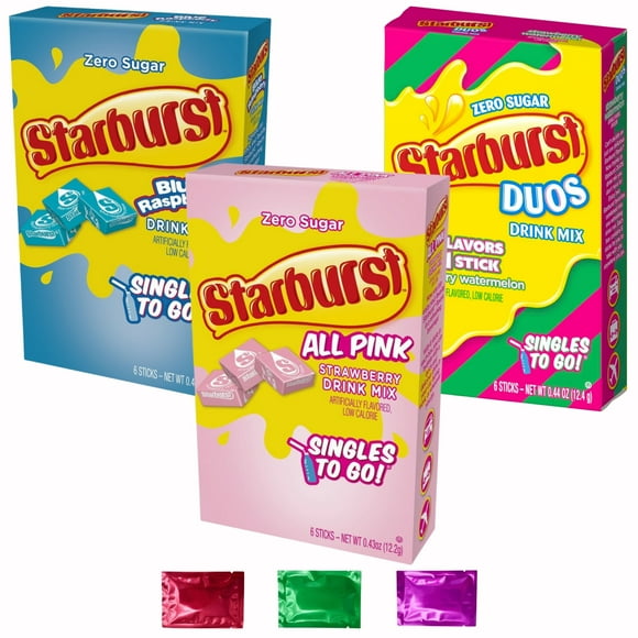 Starburst Drink Mixes & Water Enhancers in Beverages - Walmart.com