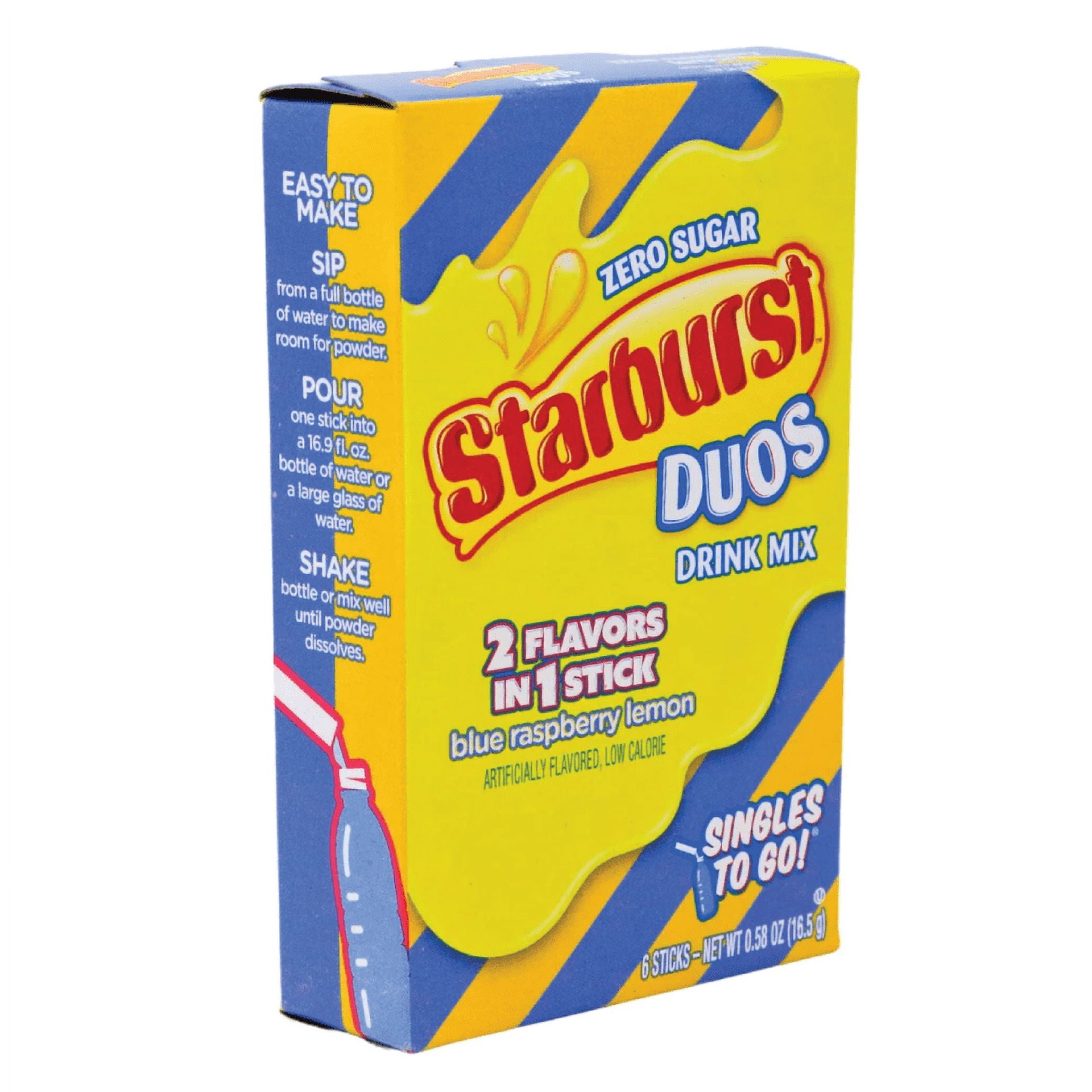 Starburst Duos Blue Berry Lemonade Drink Mix | 1 Pack - Walmart.com