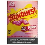 Starburst Limited Edition All Pink 2.07Oz 24 Count - Walmart.com