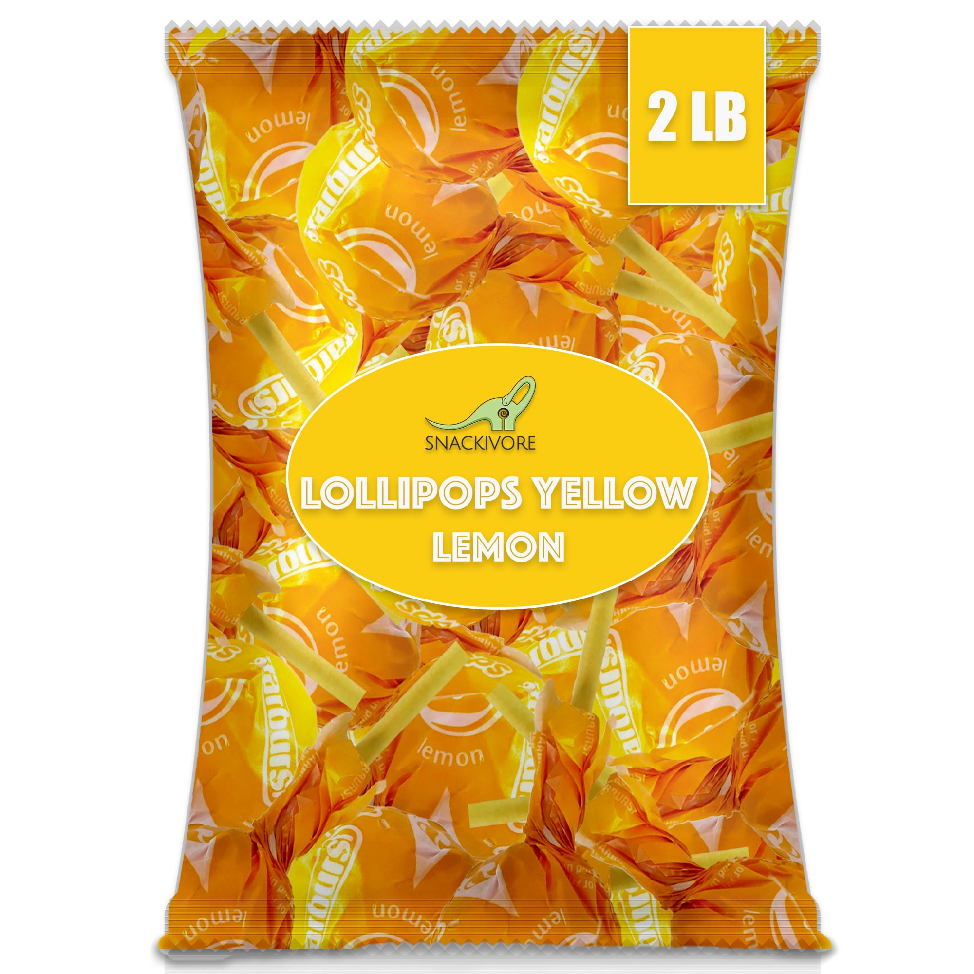 Starburst Lollipops Lemon Yellow 2lb Bulk Bag - Walmart.com