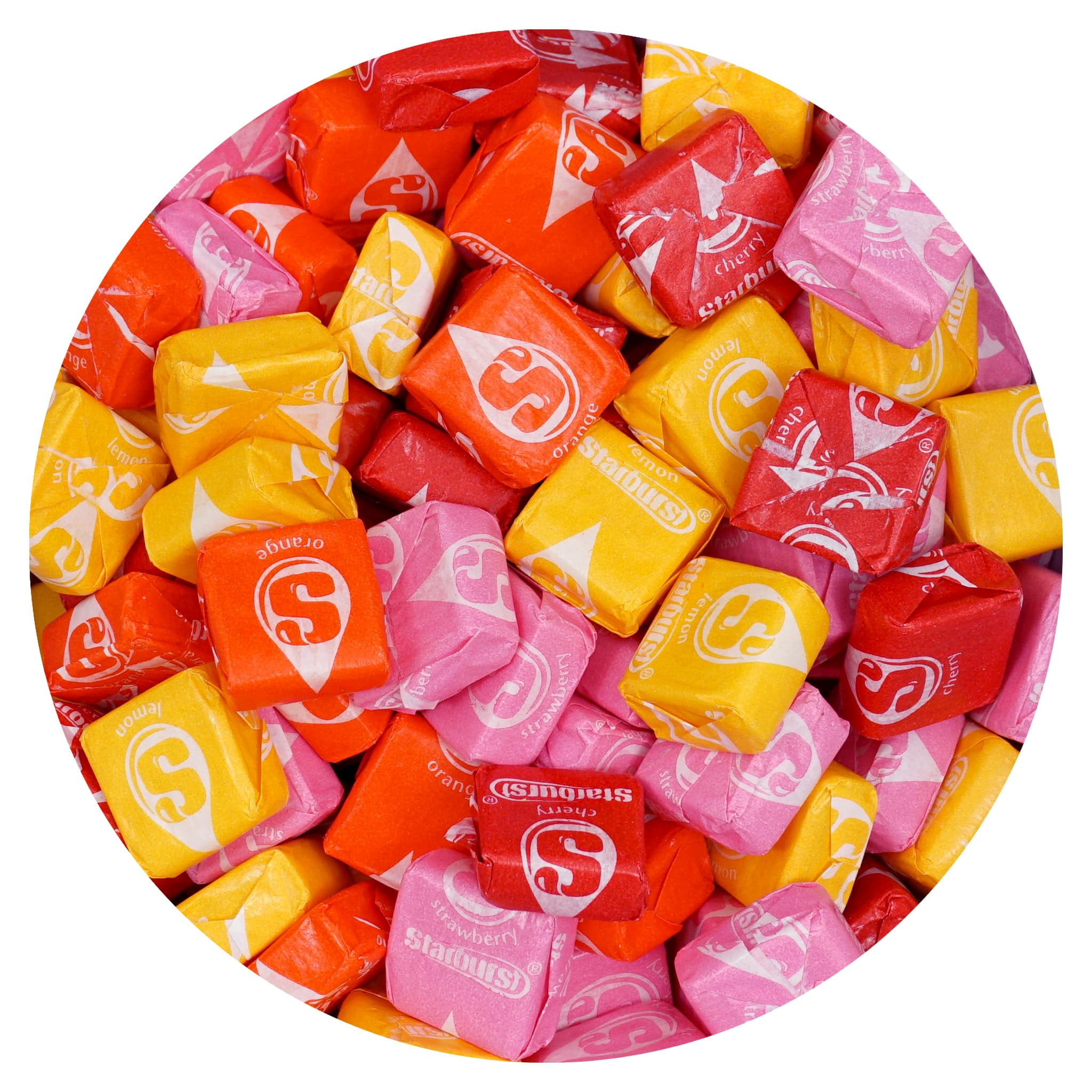 Starburst Fruit Chews 2lb Bulk Bag Approx 180 Individually Wrapped ...