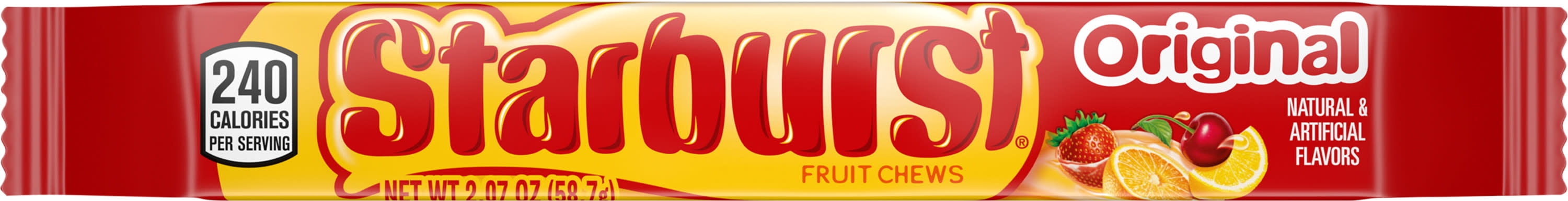 Starburst Unwrapped Original Fruit Chews, Burst of Favorite Flavors ...