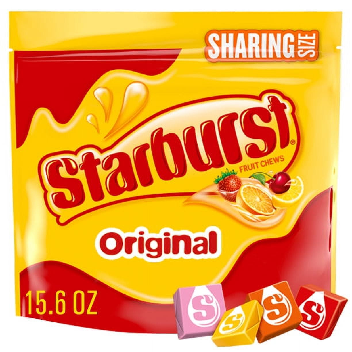 Pack of 2 - Starburst Original Fruit Chews Chewy Summer Candy Sharing ...
