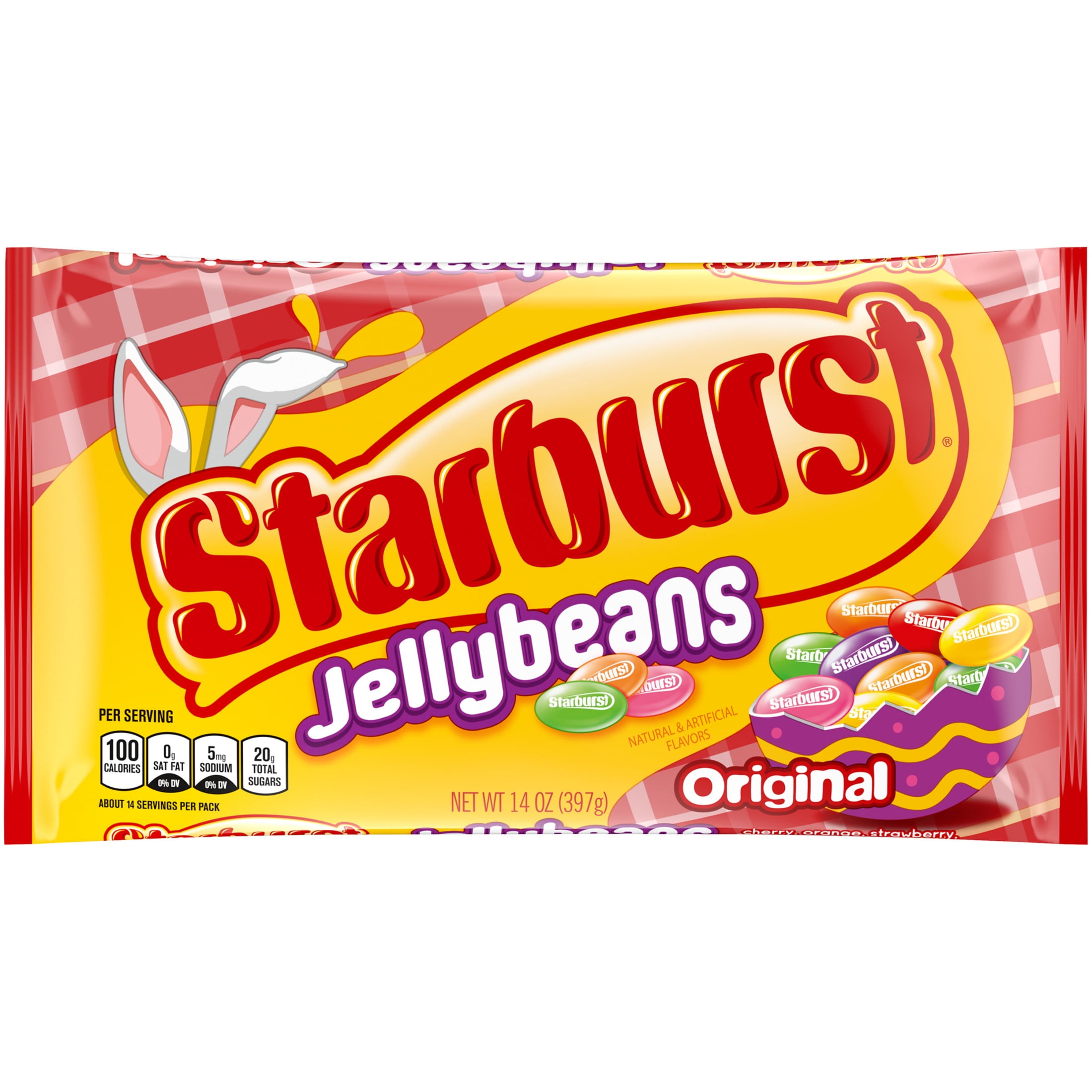 Starburst Original Jelly Beans 14 oz Bag for Office Snacks - Walmart ...