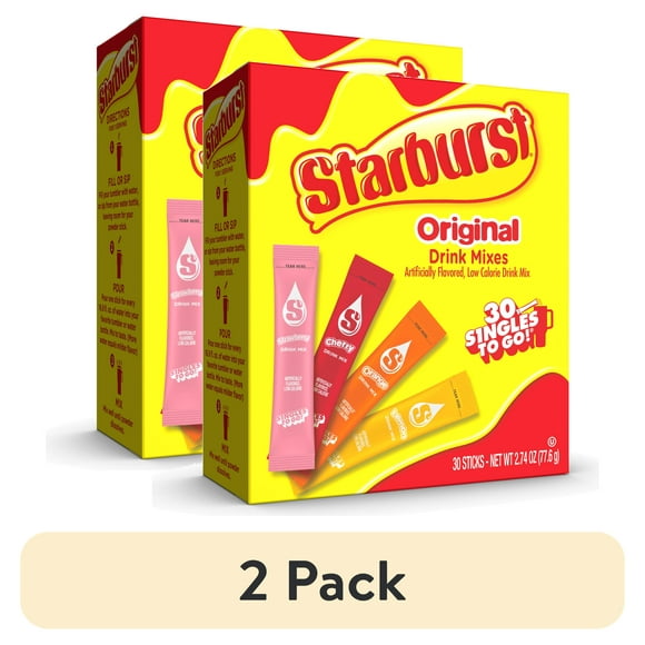 Starburst Powdered Drink Mixes in Beverages - Walmart.com