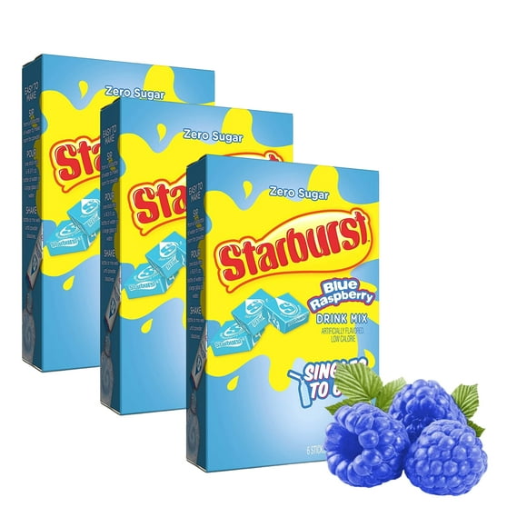 Blue Tropical Starburst Beverages