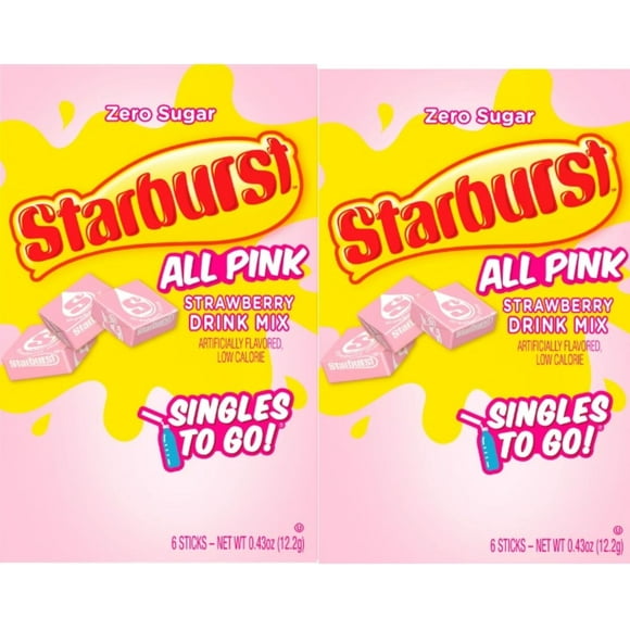 Starburst Powdered Drink Mixes in Beverages - Walmart.com