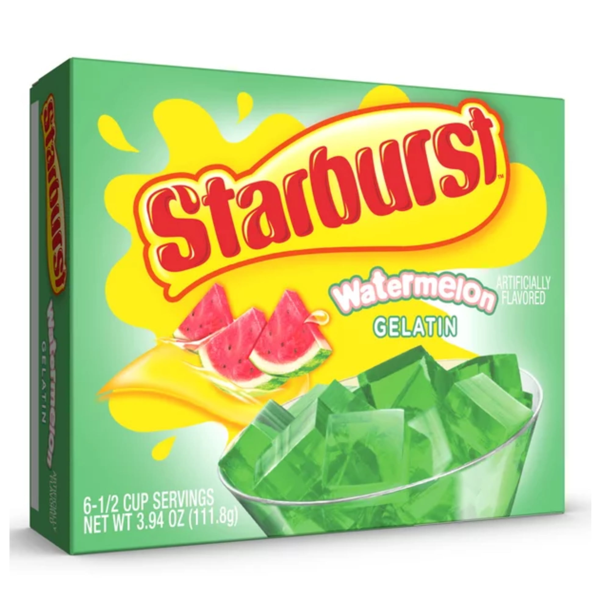 Starburst Watermelon Gelatin Mix Flavored Gluten and Fat-Free for Kids ...