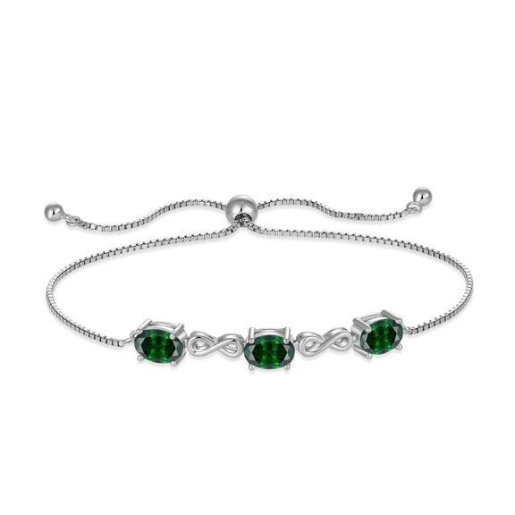QVC Sterling Silver Ombre Tonal Citrine Bracelet, 7-1/4" - Walmart.com