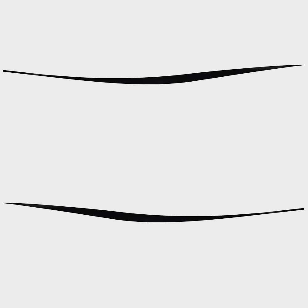 Starcraft Boat Graphic Decals 1510875 | Upper Hull Black (Set of 2 ...