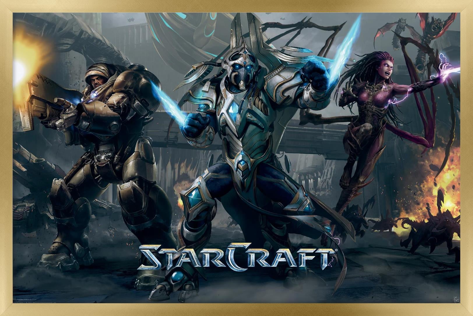 Starcraft - Legacy Of The Void Wall Poster, 14.725" x 22.375" Framed ...
