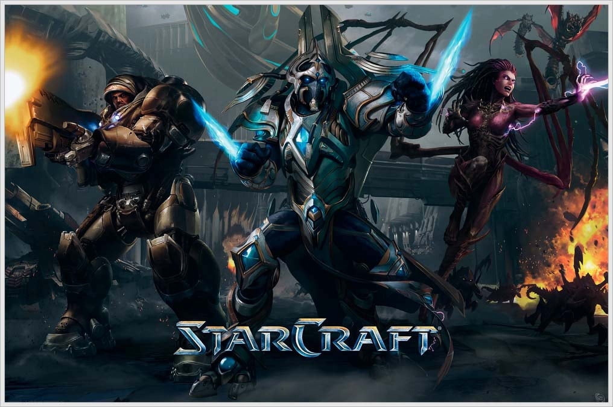 Starcraft - Legacy of the Void - Video Game Poster - 36.5" x 24.5 ...