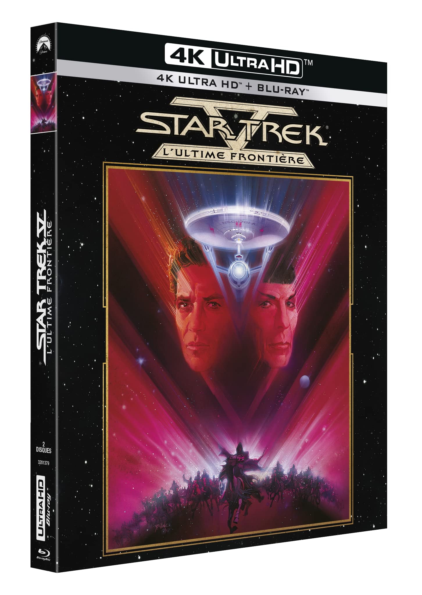 Stard trek V : L'ultime frontière - Combo Blu-ray + UHD 4K (4K Ultra HD ...