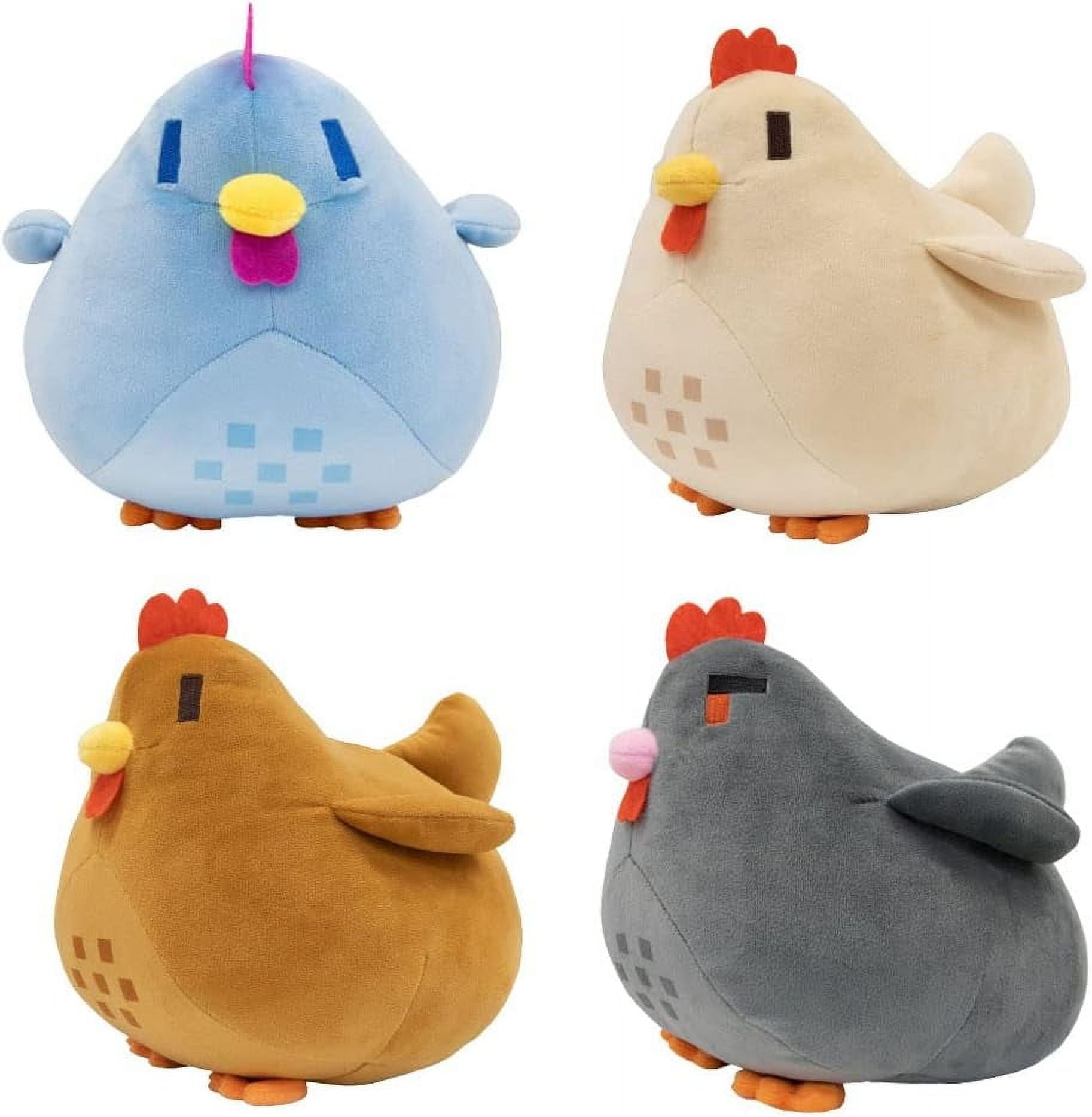 Stardew Chicken Plush, Animal Chicken Plush Doll Farming Hen Plushie ...