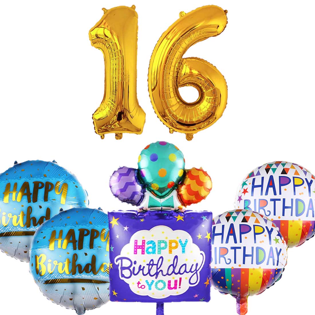 Stardew Valley Balloons Party Supplies 16th Big Number Decorations ...