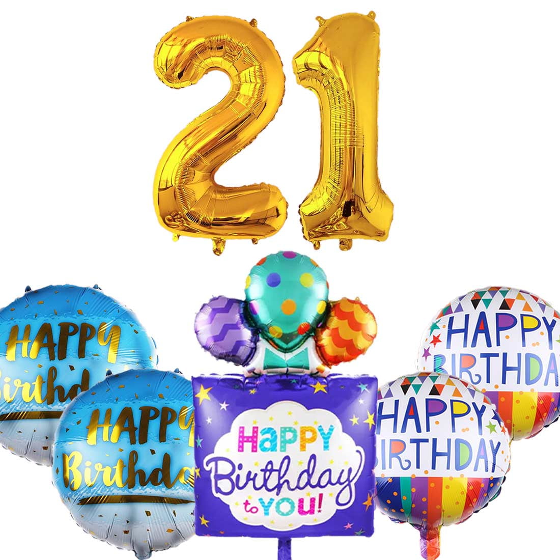 Stardew Valley Balloons Party Supplies 21th Big Number Decorations ...