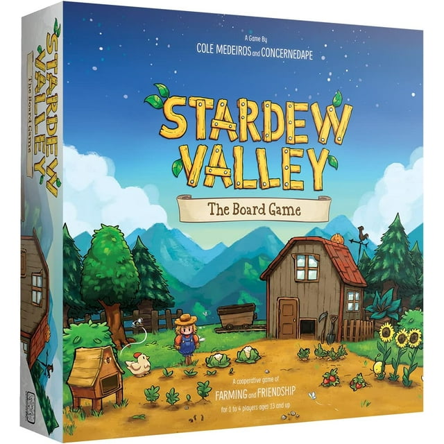 Stardew Valley: Cooperative Board Game for 1-4 Players, Ages 13 ...