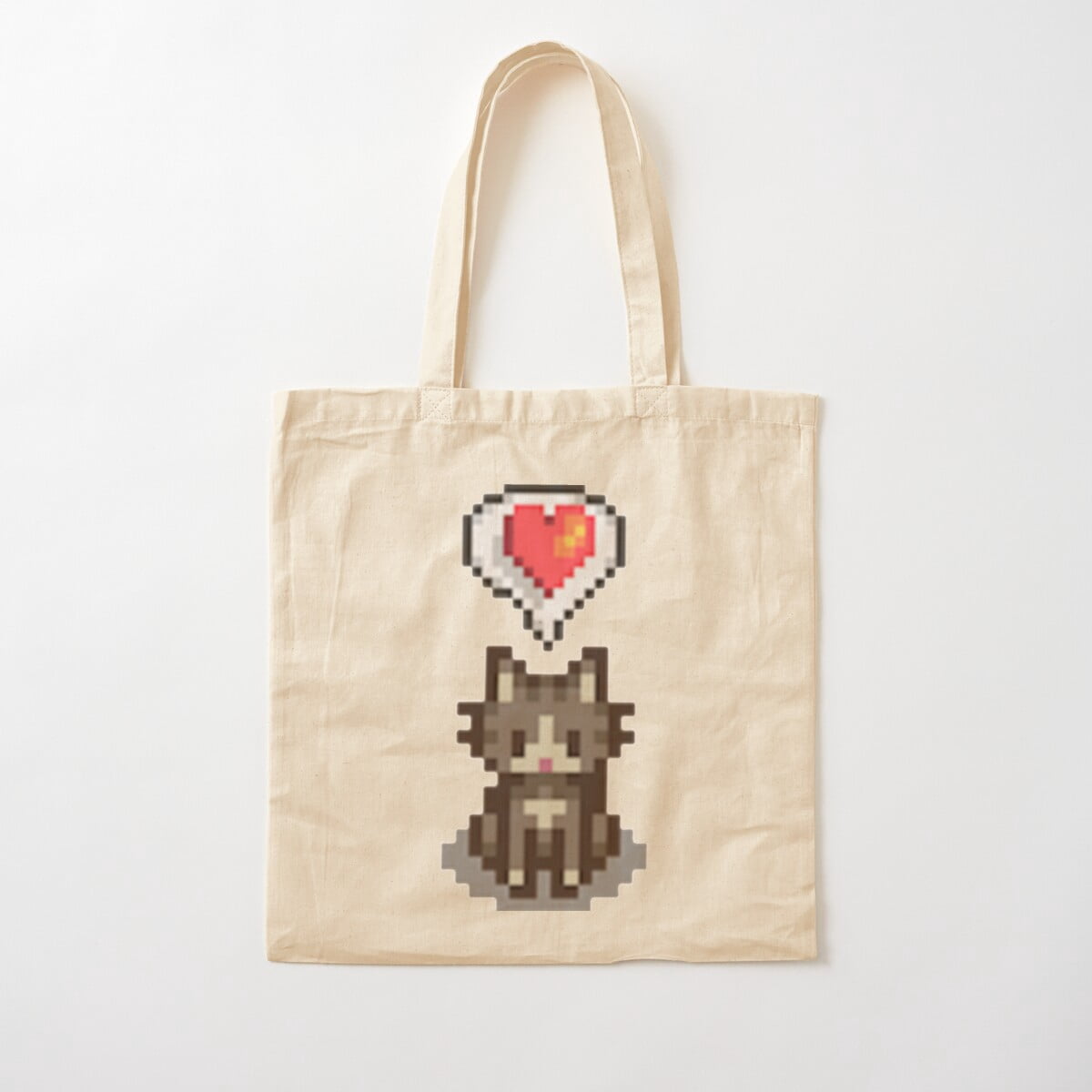 Stardew Valley Happy Grey Cat Cotton Tote Bag Canvas Tote Bag, Family ...